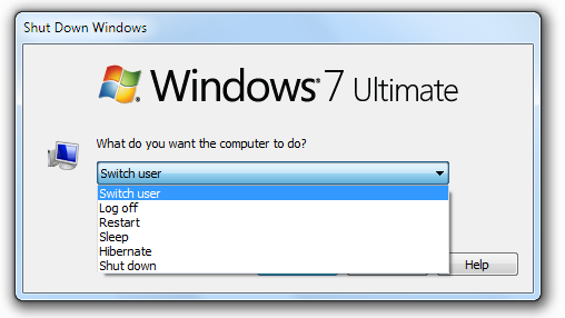 shutdown - How to make the power button show a prompt in Windows 10 ...
